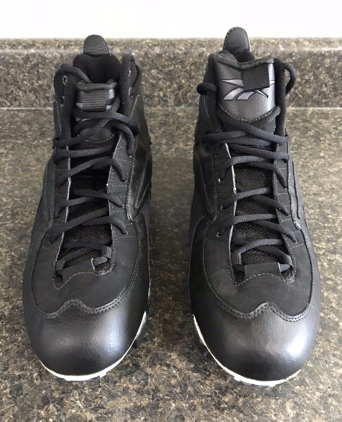 Authentic Reebok Mid-Molded Baseball Cleats 18-50093A Black Size 15 NEW ...