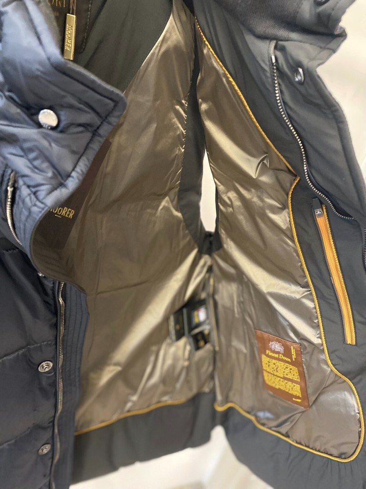 Moorer Vest Jacket Men’s New With Tags Size 56 Navy Blue $1,430 | eBay