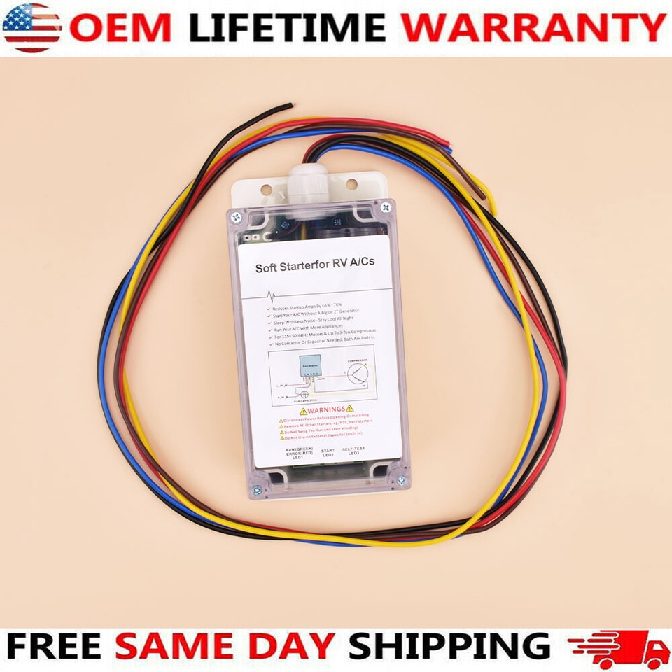 A/C Soft Starter Smart Control Kit Enables Easy Start an A/C ...