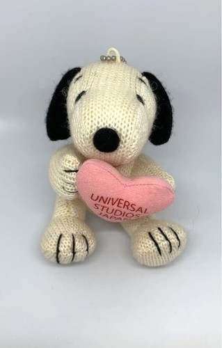 USJ Snoopy Amigurumi Mascot Keychain, 10cm, Used | eBay
