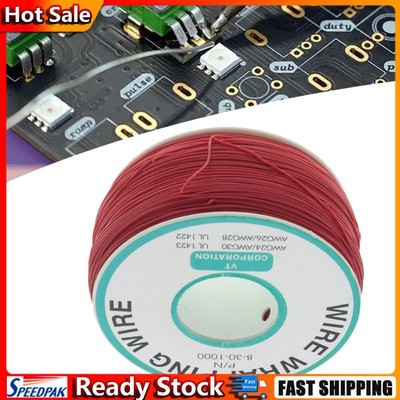 250M 30AWG OK Wire Tinned Copper Solid Cable Electronic Wire Wrapping ...