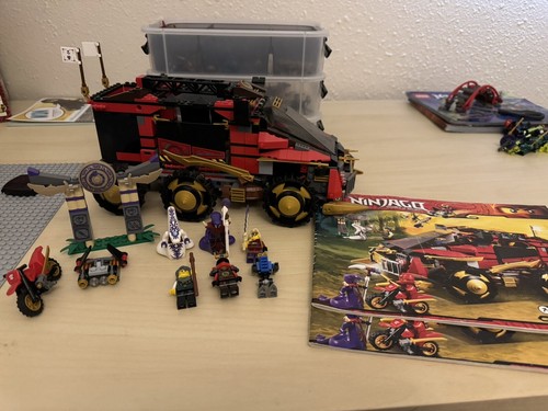 Lego Ninjago Ninja DB X 70750 complete set, with manuals, missing kai ...