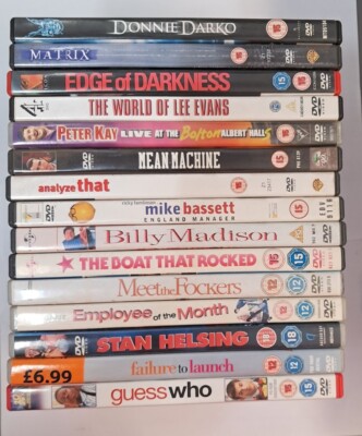 Collection Of 15 x Dvds, Multiple Titles. Good/Very good conditions ...