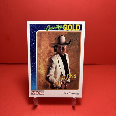 1992 Sterling Cards CMA Country Gold Mark Chestnutt #3 Card VG | eBay