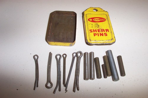 VTG COSOM SHEAR PINS ASSORTMENT w METAL CASE | eBay