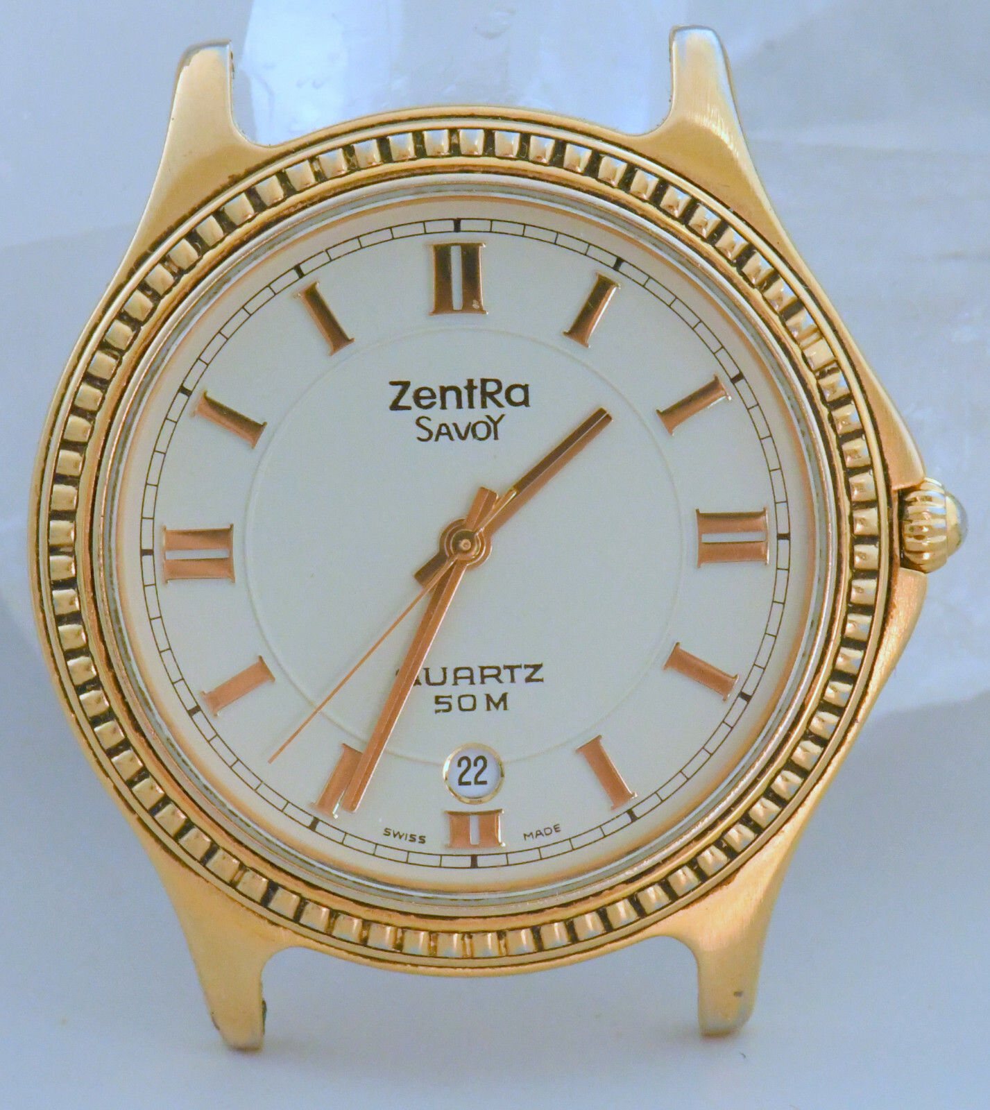 ZENTRA SAVOY Quartz 50M Herrenuhr Datum WATCH 595 1000 33 | eBay.de