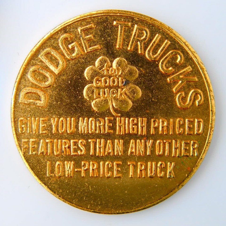 c1930s Dodge Trucks Features Save you Money For Good Luck Medallion ...