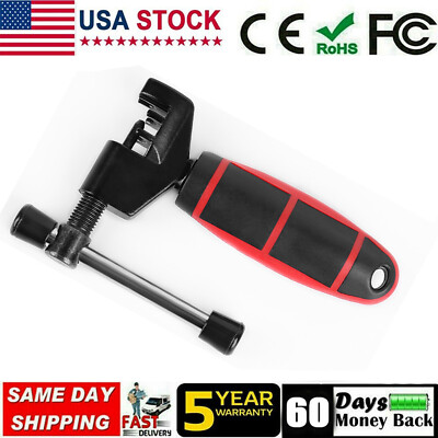 Bicycle Chain Splitter Breaker Bike Repair Tool Rivet Extractor Link ...