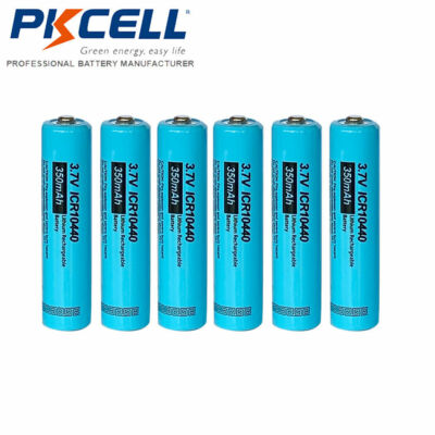 10x Triple A Batteries Rechargeable AAA 10440 3.7V 350mAh Li-ion for ...