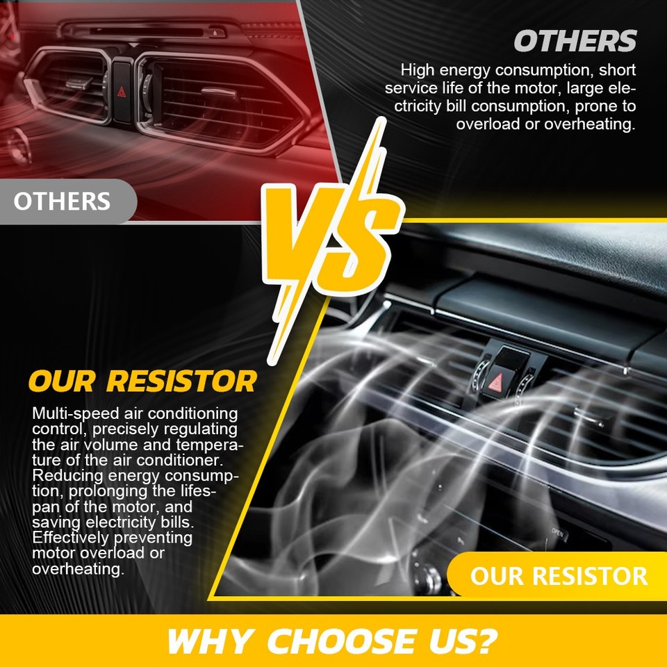 A/C Heater Blower Motor Resistor 4P1620 Fits Mercedes-Benz C E Class ...