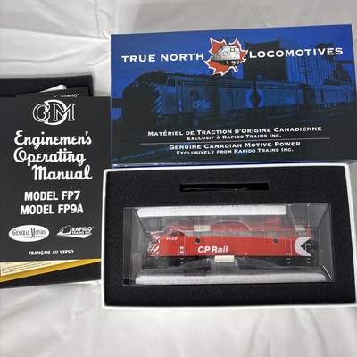 Rapido HO GMDD FP7 CP Rail Action Red #4035 DCC/Sound - 222519 | eBay