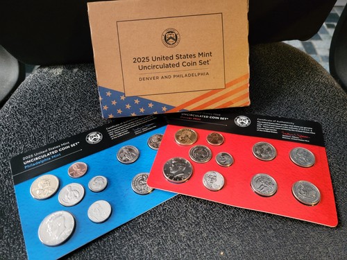 2025 US Mint Uncirculated Mint Set 20 Coin 25RJ Both P,D Opened Box | eBay