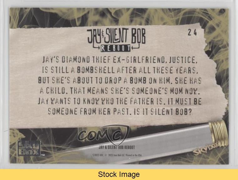 2023 Skybox Jay & Silent Bob Reboot Berzerker Sit Down for this One #24 ...