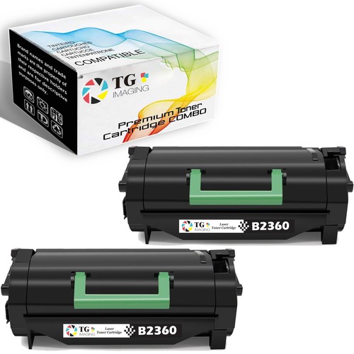 Compatible B2360dn Toner Cartridge Replacement for Dell 2360dn B2360 ...