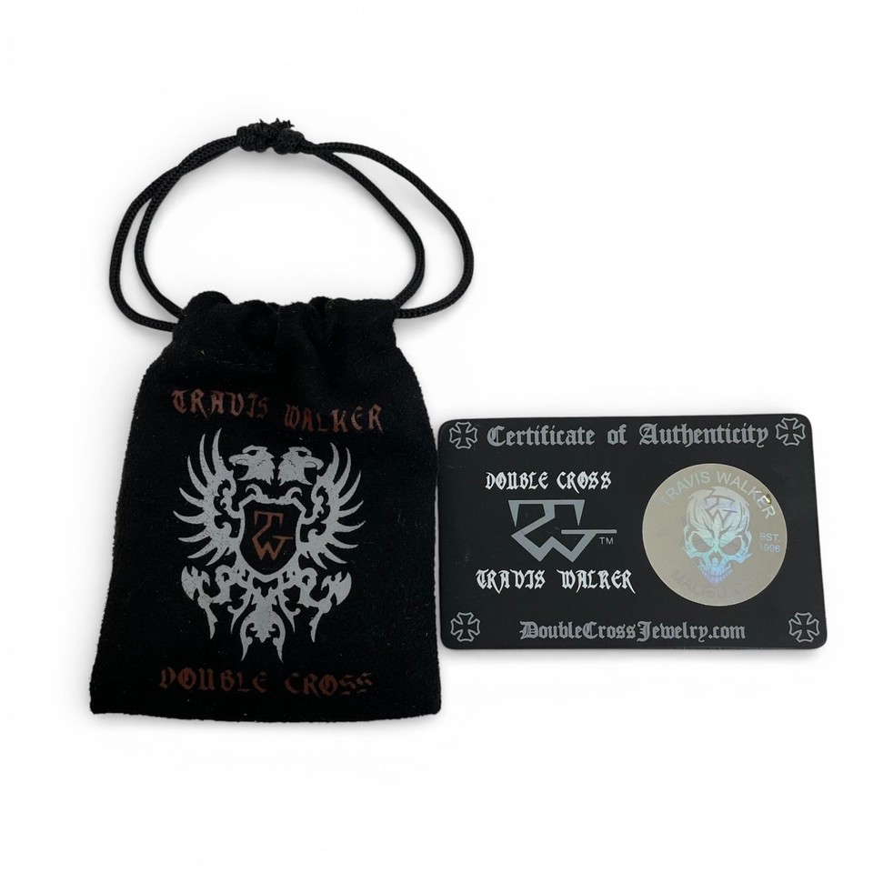 Travis Walker Silver Skull Pendant 2011 #0108 | eBay