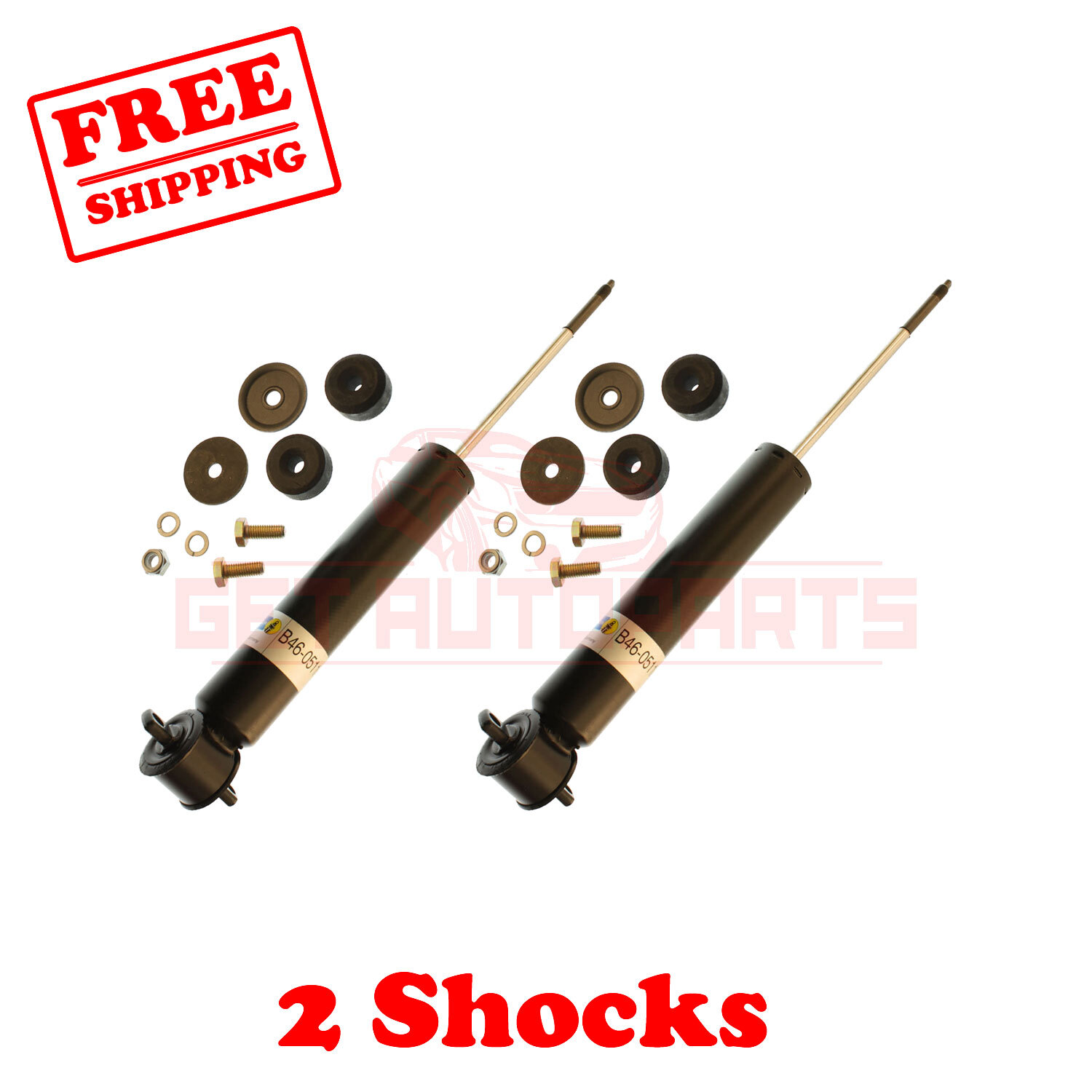 Kit 2 BILSTEIN Rear B4 OE Replacement Shocks for 81-85 Mercedes-Benz ...