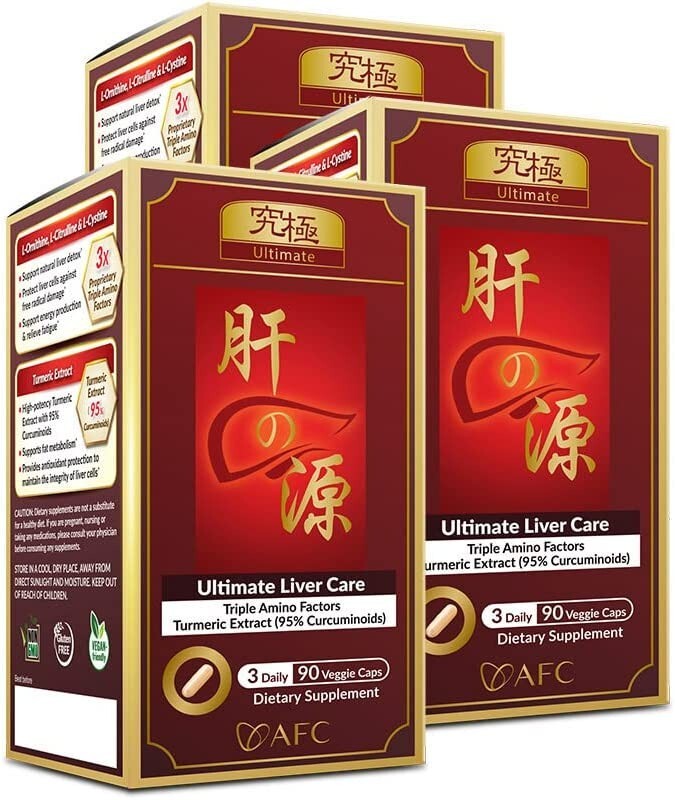 3X AFC Japan Ultimate Liver Care - Liver Cleanse Detox Formula for Fatty Liver, | eBay
