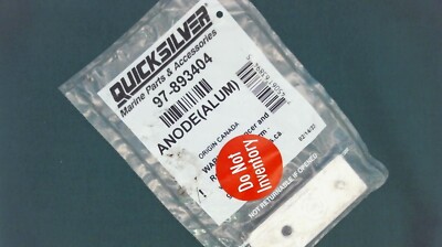 Mercury 97-893404 Anode - Aluminum (GLM) | eBay