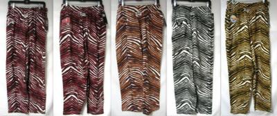 Zubaz NFL Mens Zebra Pants, Various Teams and Sizes, C1 1430 to 1434 | eBay