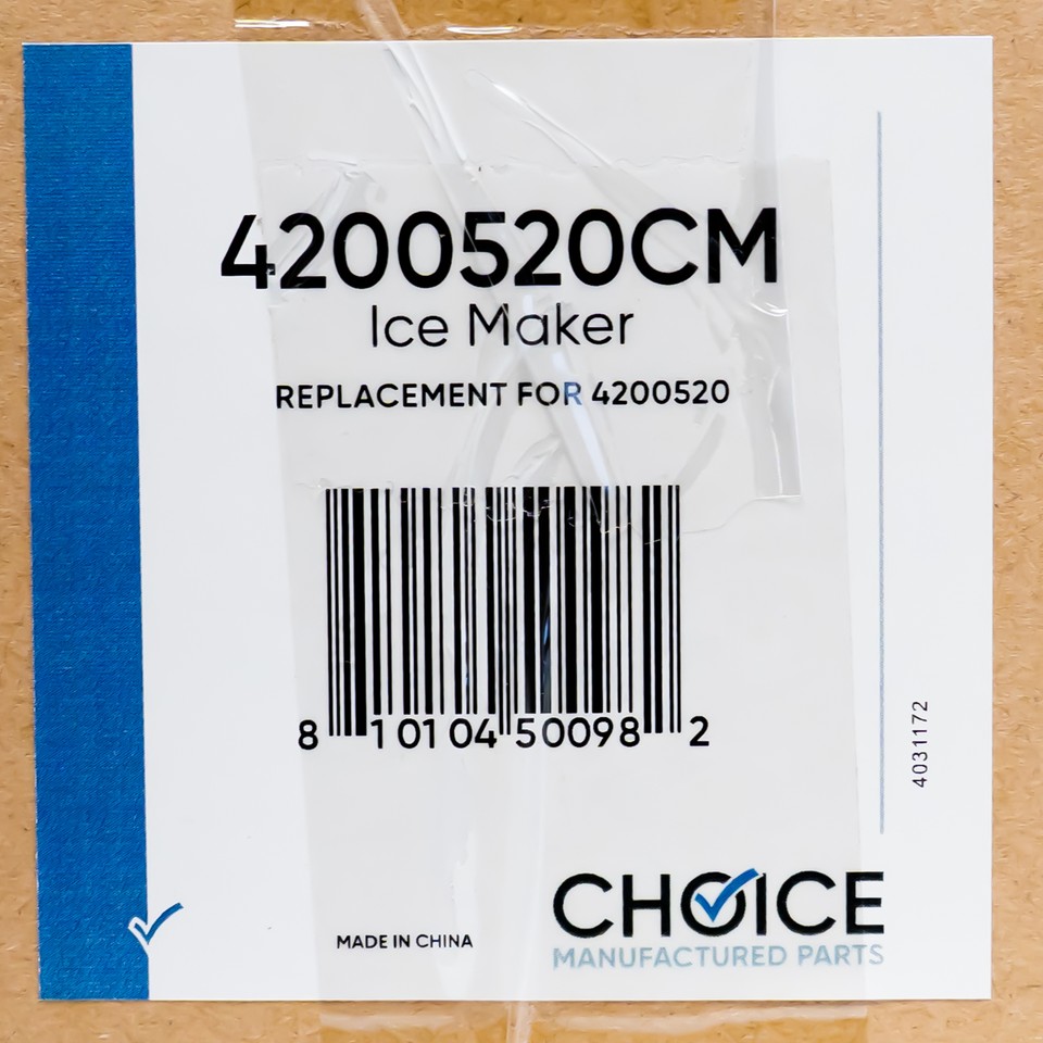 Choice Part 4200520 for Sub Zero Refrigerator ice Maker | eBay