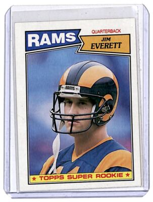 1987 Topps Jim Everett Los Angeles Rams #145 | eBay