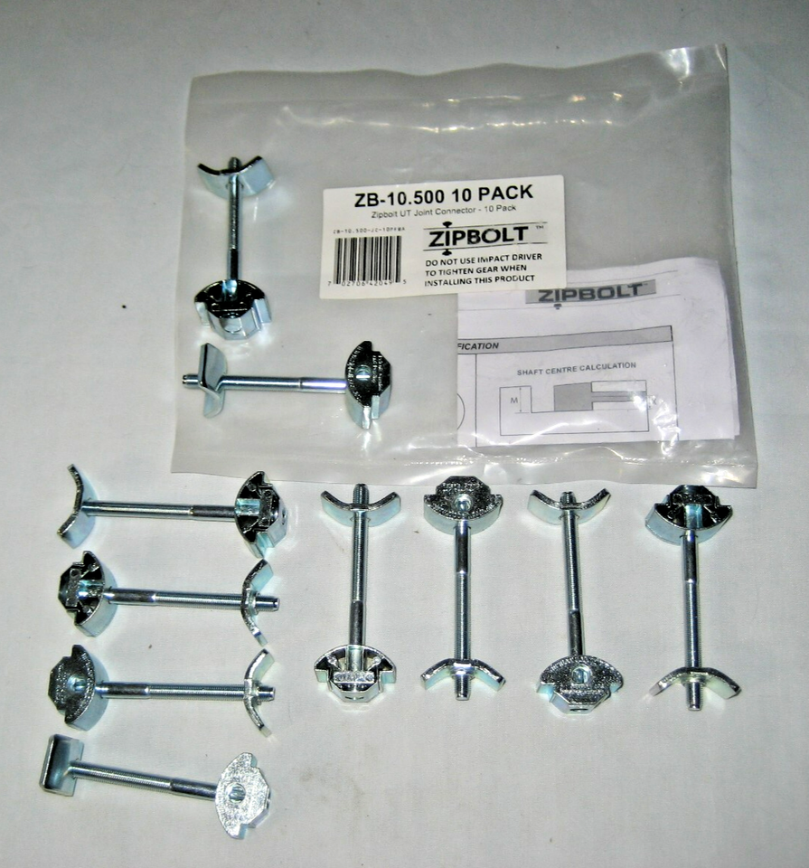 Zipbolt UT Joint Fastener ZB-10.500 Countertop Miter Connector - Pack ...
