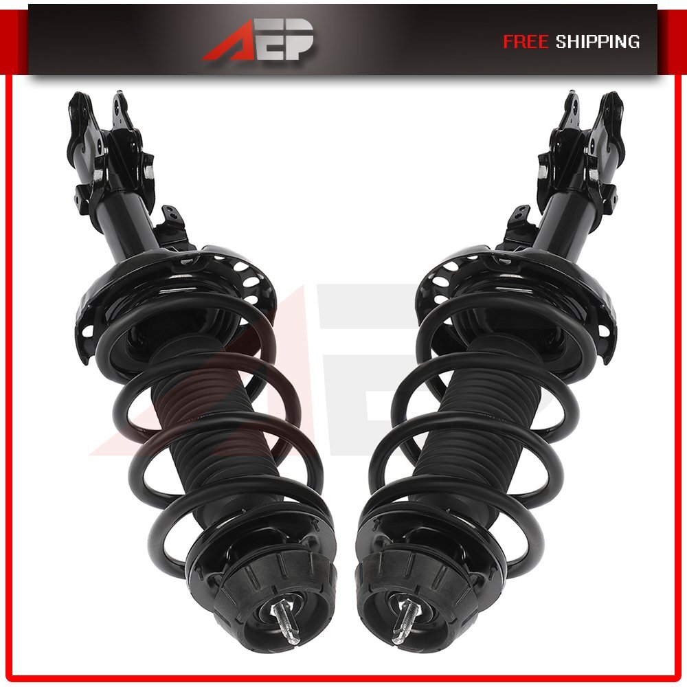 Fits 2010-2013 Kia Soul (2) Front Complete Struts Shocks w/Coil Springs ...