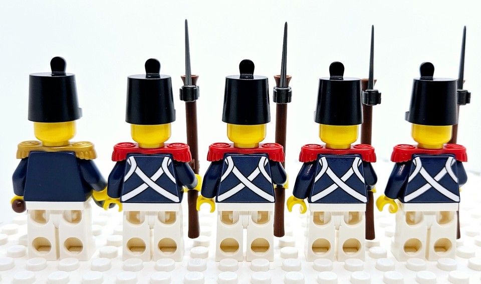 Mexican Line Infantry Napoleonic Wars made with real LEGO® Minifigure ...