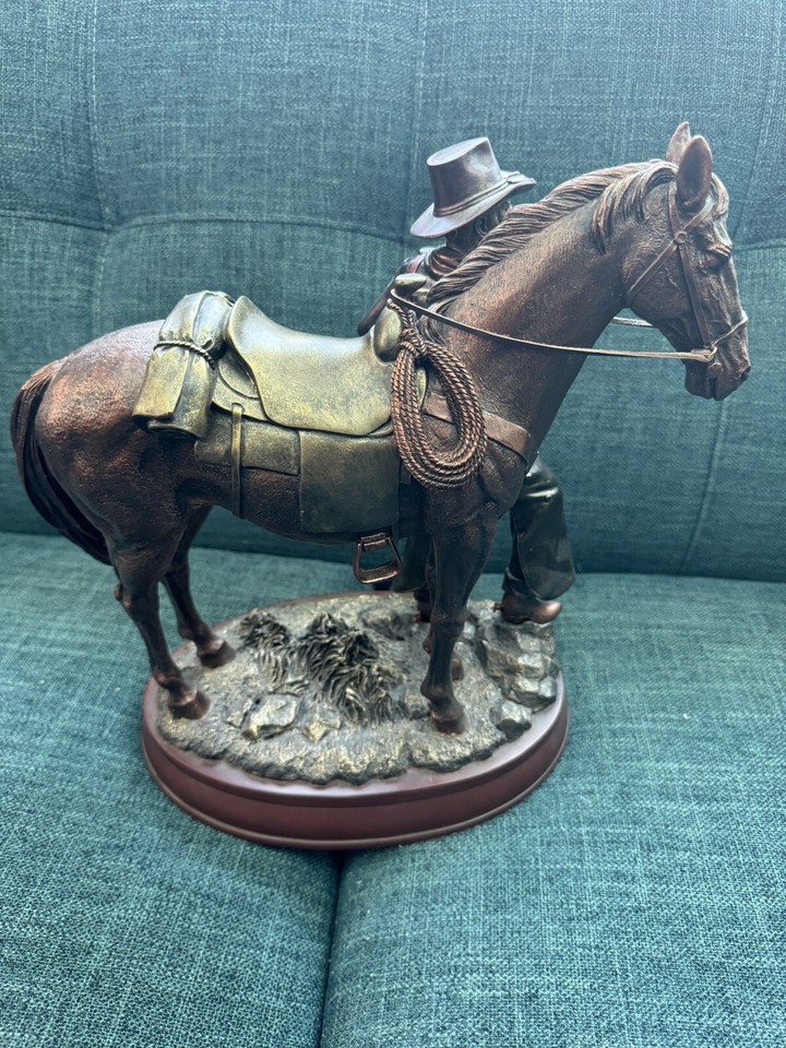 John Wayne Legend Of The West Cold Cast Bronze Sculpture. Bradford ...