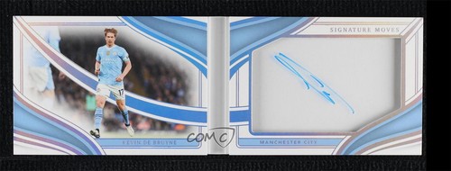 2023-24 Panini Immaculate Signature Moves Booklets /99 Kevin de Bruyne ...