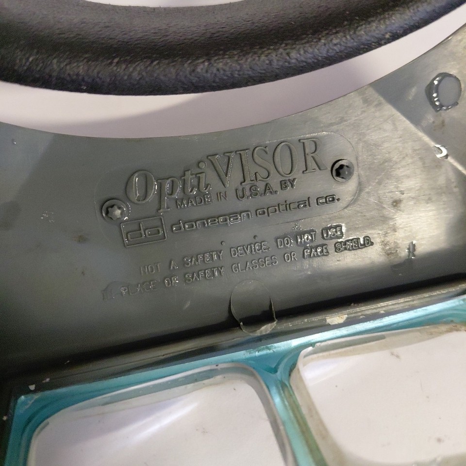 Donegan OptiVISOR Headband Magnifier X2 USA | eBay