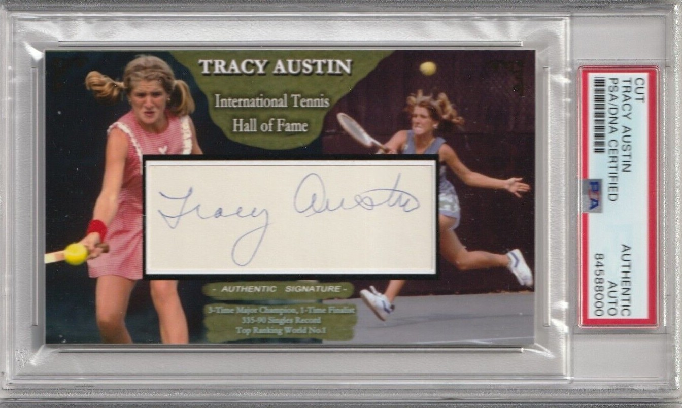 Tracy Austin Tennis Wimbledon HOF signed autograph PSA DNA | eBay