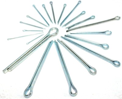 Split Pins BZP Cotter Retaining Pin Bright Zinc Plated Various Sizes ...