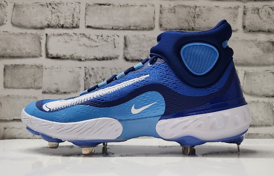 Nike Alpha Huarache Elite 4 Men's Size 12 Royal Blue Baseball Cleats ...