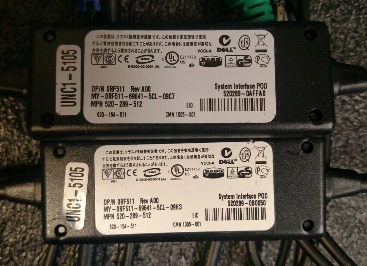 Lot of 2 Dell UNC1-5105 System Interface POD Adapter (*) | eBay