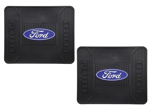 Ford Elite Series Blue Logo Car Truck Universal Fit Rubber Rear Floor ...
