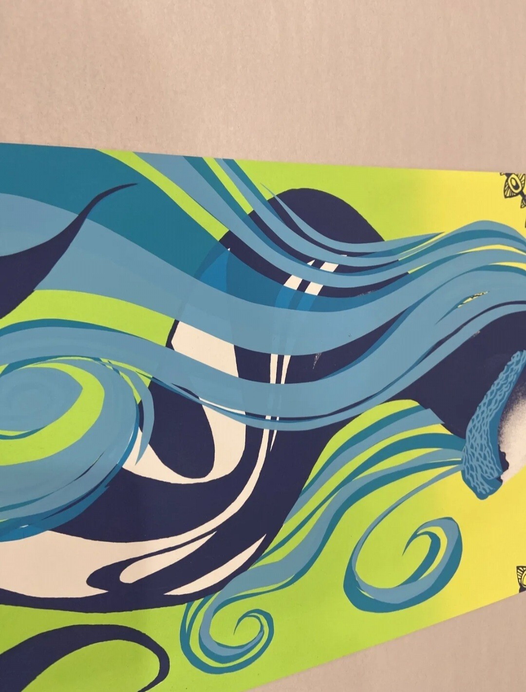 Pearl Jam Ames Poster Columbia DC 1996 96 | eBay