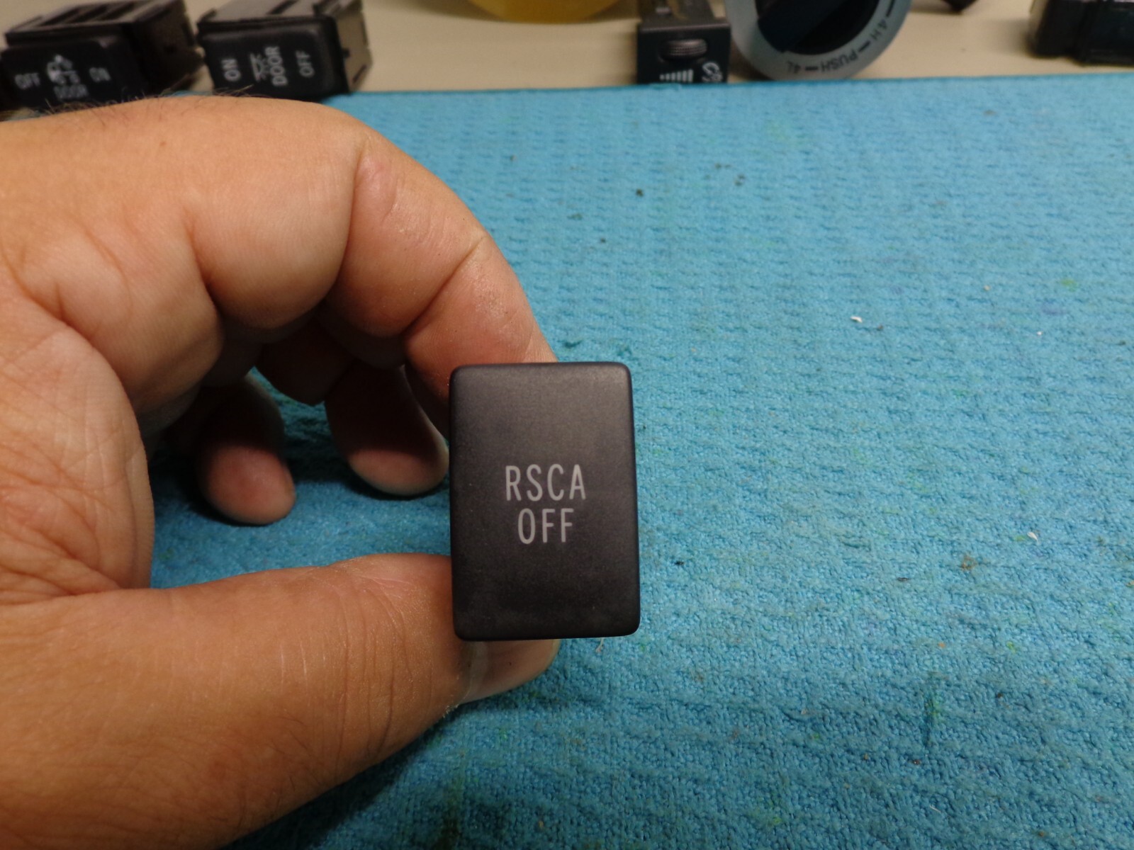 TOYOTA SEQUOIA 08 09 10 11 12 13 14 RSCA CURTAIN SRS CUT OFF SWITCH ...