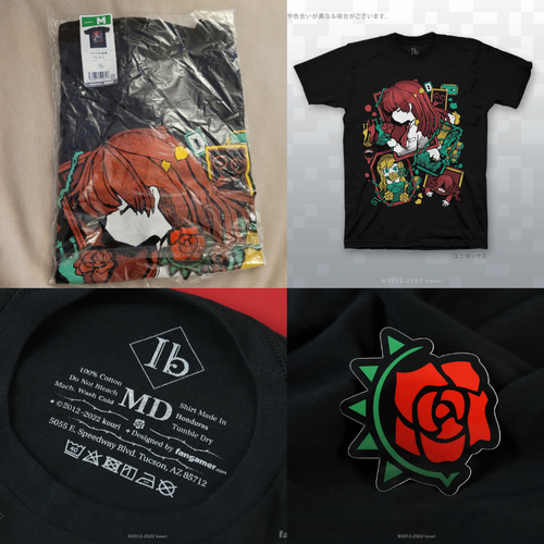 Ib world of fantasy T-shirt fangamer New Unisex M size | eBay