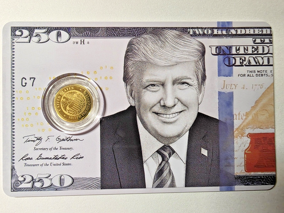 TRUMP 250th Anniversary 1/1000 Oz Gold Coin 12$ Liberia 2026 | eBay