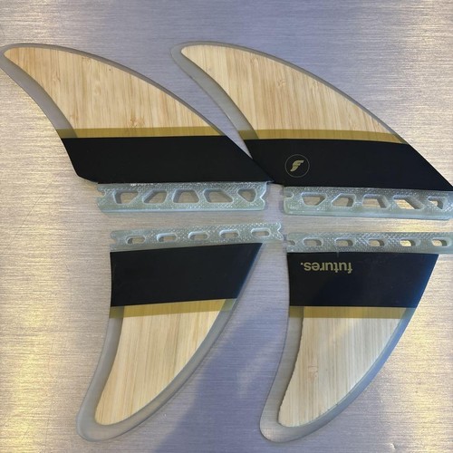 Futures RTM Hex Bamboo Controller Quad Surfboard Fins 4 Fin Set | eBay