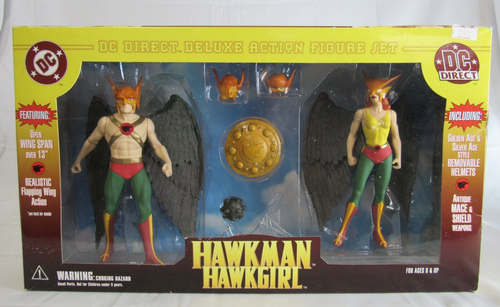 DC Direct Hawkman & Hawkgirl 6" Figure Boxed Set MIB LA701 | eBay