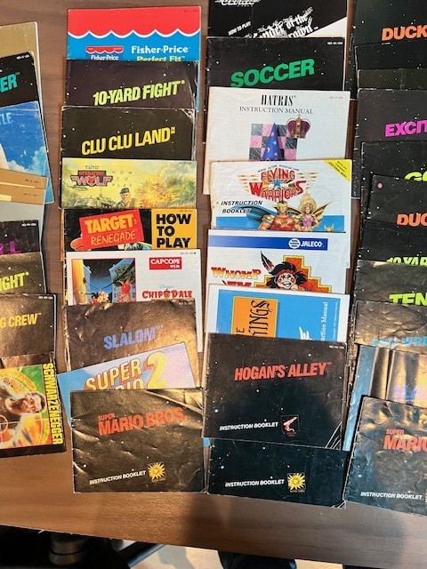 Nintendo NES Original Instruction Manual Booklet | Nintendo NES ...