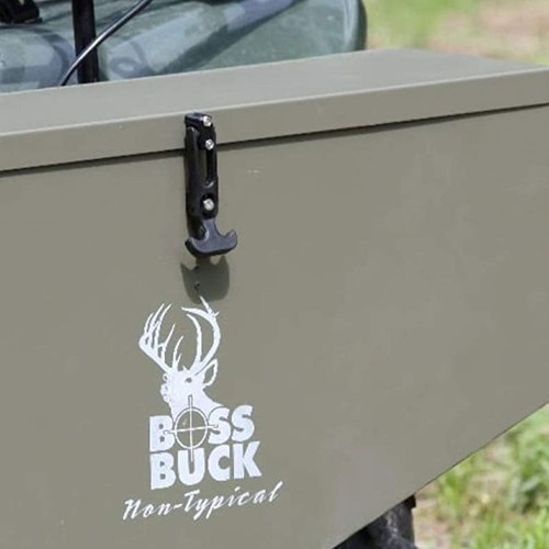 Boss Buck 80-Pound Capacity Non-Typical ATV Feed Spreader and Seeder ...