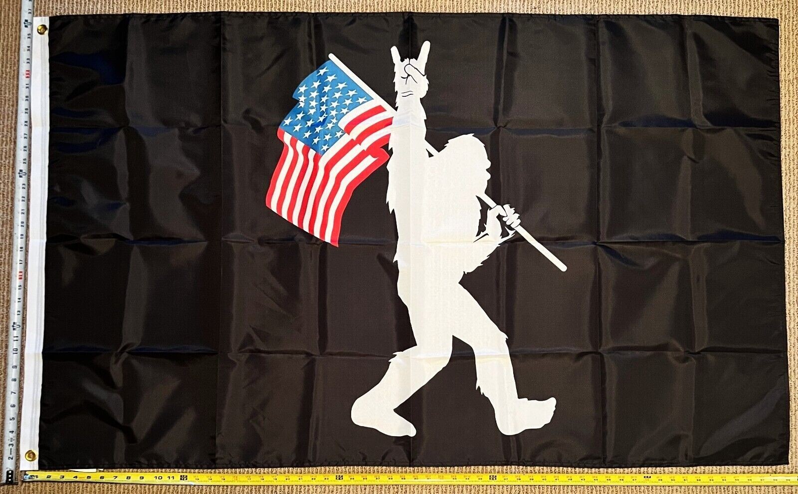 Bigfoot Banner USA 3x5 Ft Flag for College Dorm Frat or Man Cave | eBay