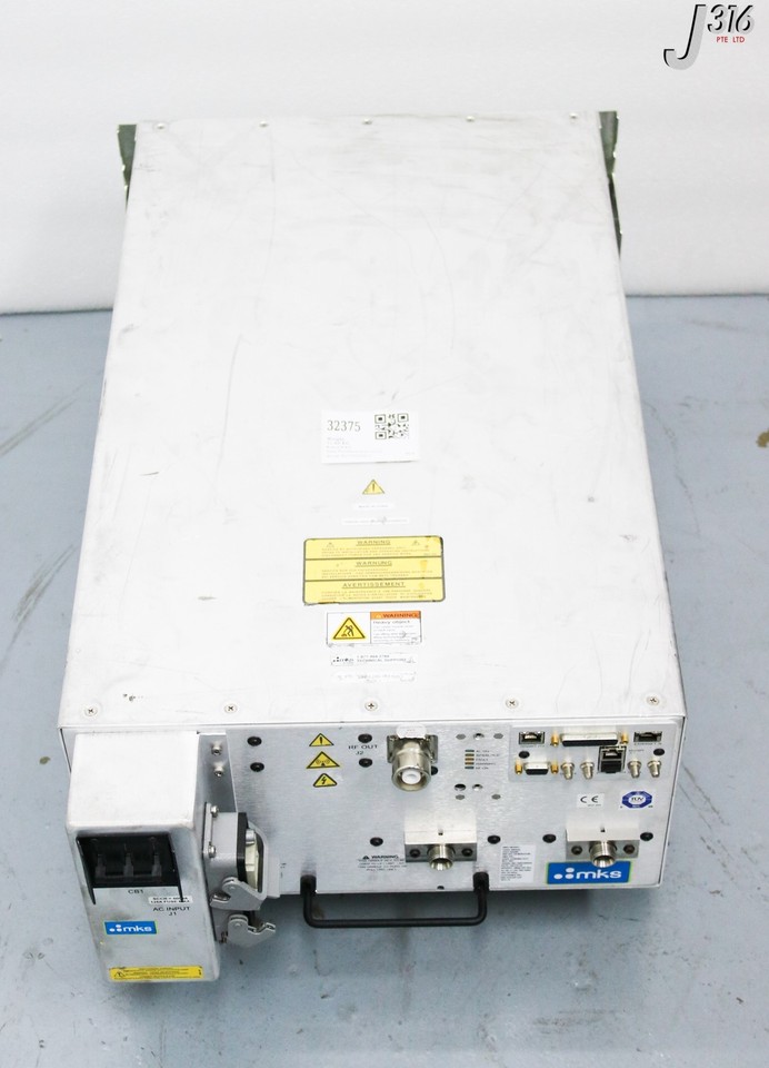 32375 MKS RF GENERATOR, 400KHZ GENERATOR, EDGE 210R40A-G12 (WORKING ...