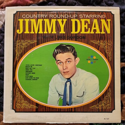 Country Round-Up Starring Jimmy Dean With Luke Gordon - 12" Mono LP ...