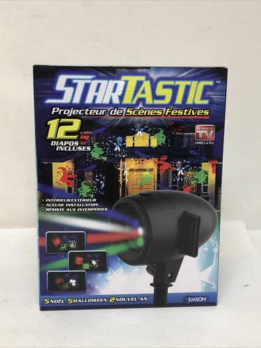 Startastic 1443 Holiday Laser Projector for sale online | eBay