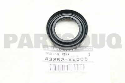 43252VW000 Genuine Nissan SEAL-OIL,REAR AXLE SHAFT 43252-VW000 | eBay