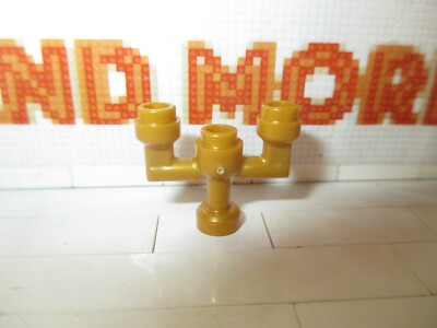 Lego - 1x Candlestick 73117 Pearl Gold | eBay